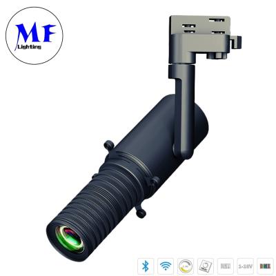 Cina Gobo Porjector formabile LED Spot Track Light 5 anni di garanzia con controllo intelligente 10W 28W Full Cut-Off luminaria in vendita