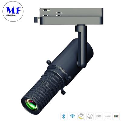 China Geavanceerd 20W LED vormbaar spoorlicht met meerlagig droog dempend ontwerp en 20-36° straalhoek zoombaar for sale