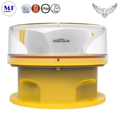 Cina Luce di ostacolo per l'aviazione a LED rosso Prezzo di fabbrica per la marcatura degli ostacoli con colore giallo e alluminio in vendita