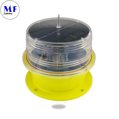 China LED Solar Powered Lantern Light With Red Green Yellow White Blue Flashing Navigation Warning for sale