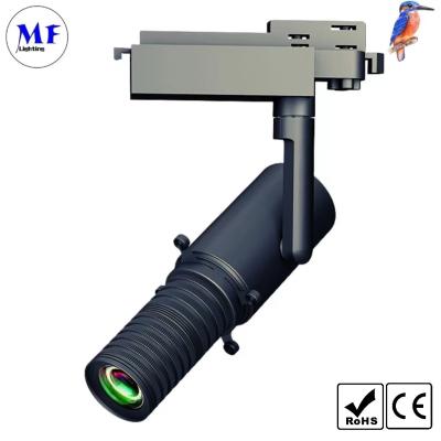 China 1-10V Dimming LED Spot Track Light Shapeable 360° Manual Rotation 10W For Art Gallery for sale