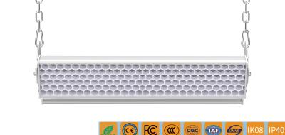 Cina 75-300W 5 anni di garanzia IK08 IP60 Lineare LED High Bay Light Con Alta Efficienza Per Parcheggi Sportivi in vendita