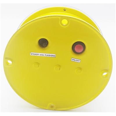 China Solar Power LED Aviation Obstruction Warning Light LED Marine Lante With Red Green Yellow White Blue Flashing Navigation for sale