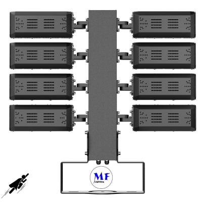 중국 5년 보증 1200W 6000K LED 스포츠 경기장 조명 155lm/W-165lm/W 10° /20° /40° /60° /90° 스포츠 경기장 판매용