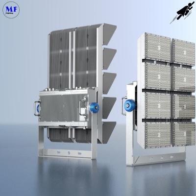 Cina 5 anni di garanzia 960W LED Stadium Flood Light 3000K-6500K Alto indice di resa dei colori impermeabile Ik10 8 Moduli Design in vendita