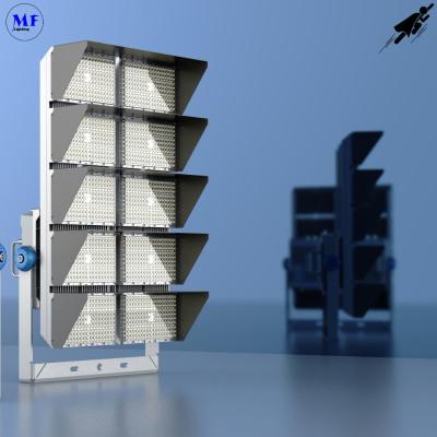 Cina 5 anni di garanzia 960W LED Stadium Flood Light 3000K-6500K Alto indice di resa dei colori impermeabile Ik10 8 Moduli Design in vendita