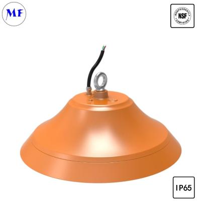 Cina 120W IP65 NSF LED High Bay Food Light Alta potenza 5 anni di garanzia 150lm/W CRI80+ Per cucine di ristoranti in vendita