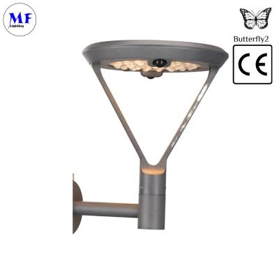 China Factory Price 6.5W 5.5V PIR Sensor LED Solar Wall Light LED Solar Street Light With Long Life Time For Garden Lighting for sale