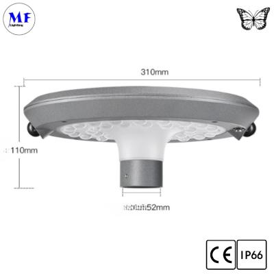 Cina 2 anni di garanzia 6.5W Outdoor LED Solar Street Garden Light IP66 impermeabile 2900-6500K 2000lm Per Plaza in vendita