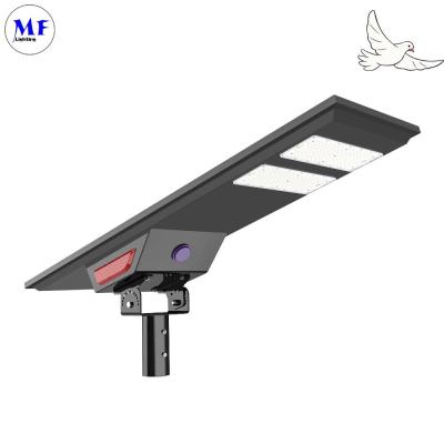 China 40W LED Solar Garden Street Light 5 Years Warranty High Efficiency Solar Panels 180lm/W Waterproof For Pathway for sale