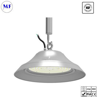 China UFO High Bay Lighting LED Highbay Light NSF Certificate 5years Warranty 100W-240W IP65 With Sensor For Shopping Mall for sale
