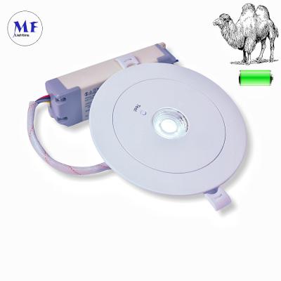 China IP43 LED Emergency Spot Ceiling Down Light 3W Recessed Mount Downlights for sale