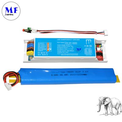 China Self-Detect LED Emergency Driver Panic Light Ballast Compatible IP20 Constant Power Multi-Protection 1-3h Customizable Li-ion FEP04 Ni-CD With 3-Year Warranty for sale