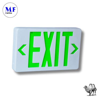 China Rechargeable LED Exit Sign Emergency Light For Shopping Malls Supermarkets Airports Offices Factories for sale