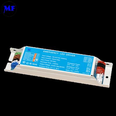 China Powerpack Panic Light Ballast Emergency LED Driver 2000-Cycle 4W Wide-Voltage 100-347VAC Smart-Protected LiFePO4 with Auto-Test 5-Year Warranty for sale