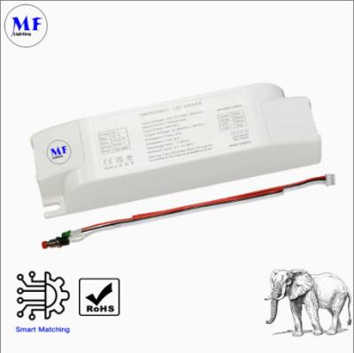 China Backup Battery Kit Ballast Power Supply Emergency Driver Lifep04 Li-ion Lithium Nickel 2~3H White 3W All In One EU Standard for sale