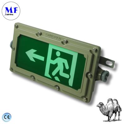 China Explosion-Proof Emergency Light Explosion Proof Safety Exit Light IP65 Protection Level  For Hazardous Areas Petrochemical Enterprises for sale