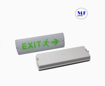 China LED Exit Escpe Emergency Panic Light IP66 Hotel Green Shopping Mall Train Station School Supermarket for sale