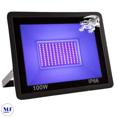 China Highly Efficient UV Curing Flood Light 50W IP66 Non-Dimmable 180° Adjustable UVA 395-400nm LED Party Entertainment For Fast Resin Ink Curing for sale