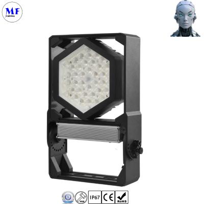 China Warehouse Sport Lighting Stadium Lamp LED Flood Light Outdoor Waterproof IP67 Ik08 200W  for Golf Course Parking Lot Sport Fields for sale