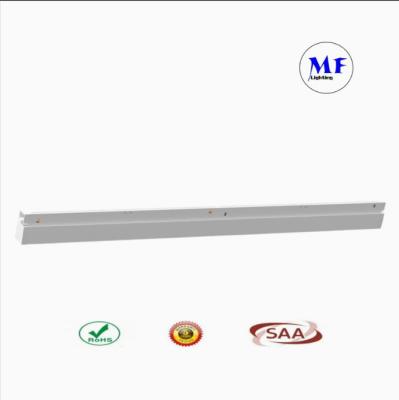 China LED Magnetic Linear Light 20W 30W 4000K 6000K Dali Dim Waterproof Smart Sensor Plastic Hotel Ceiling Canteen Coffee Stock Cloth Store for sale