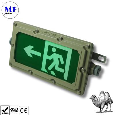 China 3W IP54 Emergency Exit Light Explosion Proof Emergency Light for Subway Train Station for sale
