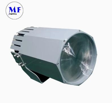 China LED Spot Search Light 200W 300W IP66 Waterproof Steel Anti-Corrosion 1000m 3000m Sea Ship Vessel Boat Remote Searching Rescue Searchlight for sale