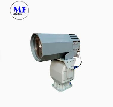 China LED Spot Search Light 200W 300W IP66 Waterproof Steel Anti-Corrosion 1000m 3000m Sea Ship Vessel Boat Remote Searching Rescue Searchlight for sale