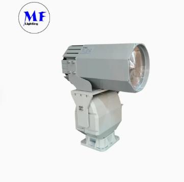 China LED Spot Search Light 200W 300W IP66 Waterproof Steel Anti-Corrosion 1000m 3000m Sea Ship Vessel Boat Remote Searching Rescue Searchlight for sale