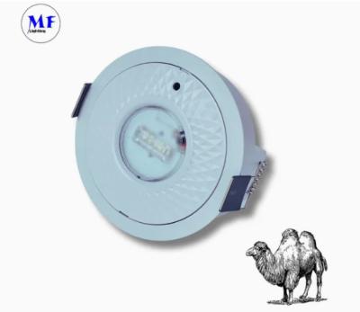 Китай Панель вниз Светодиодный панический экстренный выход сигнал свет IP65 батарея резервная зарядка общеобразовательная школа больница Белый продается