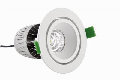 Cina CRI85 15 watt luce di Dimmable LED del chip del CITTADINO da 800 lumi giù dell'angolo d'apertura 24°/60° in vendita