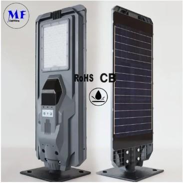 Cina Lampada da giardino stradale a LED con sensore di movimento, impermeabile, ABS, argentato, 50W, IP65, 100lm/W, 6500K 7000K, autostrada, sentiero, marciapiede, cortile in vendita