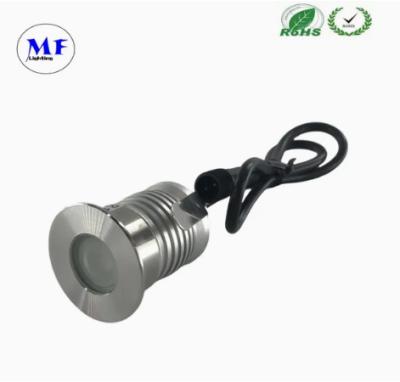 Cina Luce a LED per gradini, vialetti 12V 3W 24V IP65, quadrata, interrata, per camminamenti, percorsi pedonali, yacht, giardino, vialetto in vendita