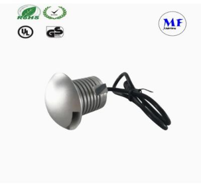 Cina LED Step Light Argento 3W 12V IP65 Sentiero Passeggiata Piazze Pavimento Giardino in vendita