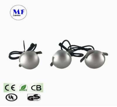 Cina LED Step Light Argento 3W 12V IP65 Sentiero Passeggiata Piazze Pavimento Giardino in vendita