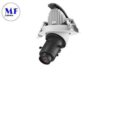 China Versatile Precision Shaping Gobo Projector LED Contour Spotlight Track Light for Museum Art Gallery Commercial Lighting for sale
