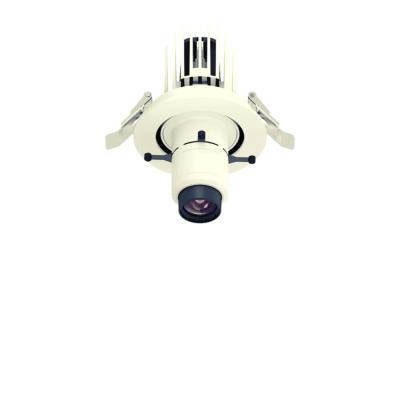 China Factory Price 10W 2700K 3000K 4000K Zoom 15-36° Ultra-High Luminous Efficiency LED Shapeable Contour Track Light for Art Gallery and Museums for sale