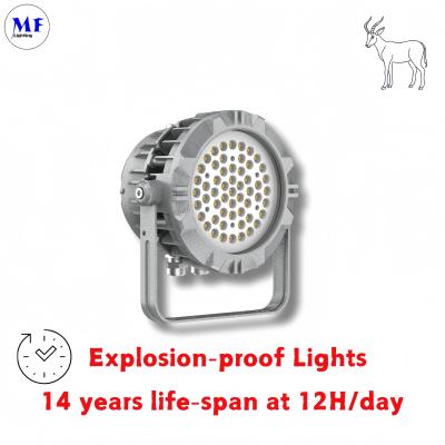 China ALUMINUM ATEX IECES EX 50/75/100/150/200/240/300/400W HIGHBAY IP66 IK08 TEMPERED GLASS OIL GAS MINING EXPLOSION PROOF EXPLOSIONPROOF WATER LED HIGH BAY LIGHT for sale