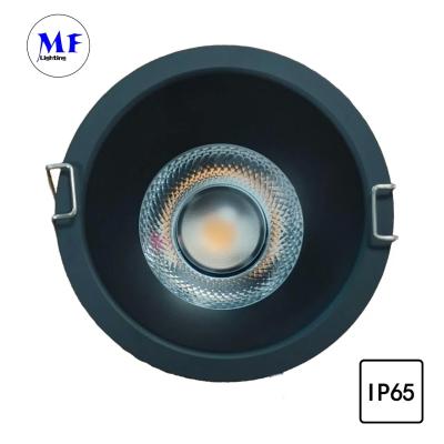 China Factory IP65 LED Recessed Spot Downlight Light CRI90 Triac Dali Dimmable Matte White Black Silver Rose Gold Reflector LED Down Light 5-Year Warranty for sale