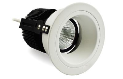 Cina LA PANNOCCHIA LED del chip del CREE di 10W 100lm/W giù si accende con Dimmable per illuminazione commerciale in vendita
