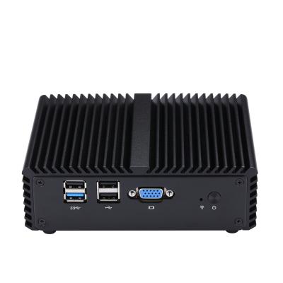 China 8G Firewall Mini PC 4inch Intel LAN J1900 Pfsense Box Fanless Pfsense Mini Pc for sale