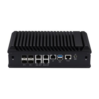 China RoHS Mini PC Firewall Pfsense Intel Atom C3758R 5 X 2.5 Gigabit LAN Ports RoHS for sale