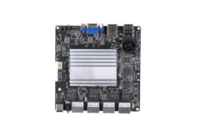 China J1900 Mini ITX Firewall Motherboard Quad Intel LAN J1900 CPU 120mm for sale
