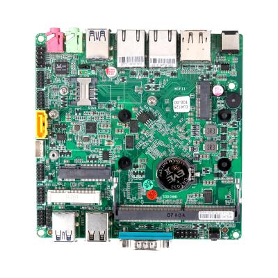China Intel J4105 Mini Firewall Motherboard Industrial Motherboard 4 COM 2 LAN Fanless for sale