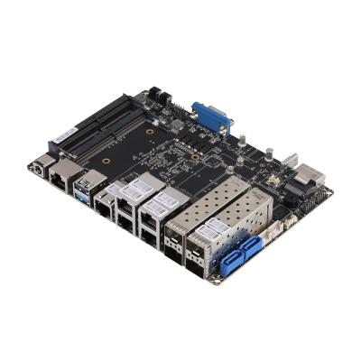 China Intel Atom C3958 Firewall Motherboard Server Fanless Motherboard 4x10G SFP+ for sale