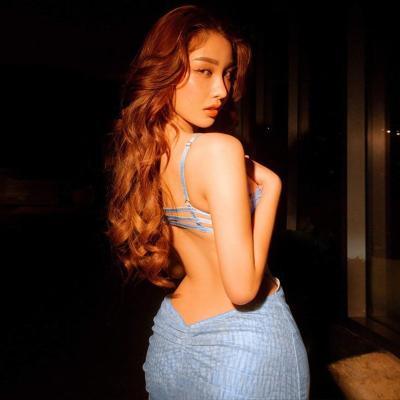China Sexy holle borst wrap koninklijke zus wind gaas maat dier afdruk korte riem jurk Te koop