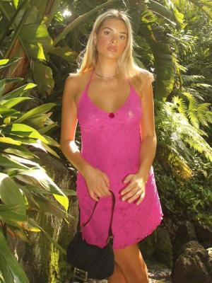 Cina Custom new fashion sexy mature style lace lace short bag hip strap dress in vendita