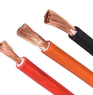 China De oranje In de schede gestoken Kabel YH die van 450/750V Rubber Elektrodraad lassen Te koop