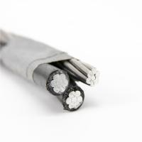 China ABC 2+1 Core Aluminum Triplex Underground Cable Concentric Stranded for sale