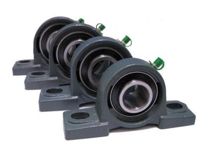 China ucp211 uc211 55X55.6X233 pillow block bearing chrome steel carbon steel bearing unit for sale